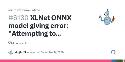 xlnet onnx model giving error attempting to broadcast an axis by a