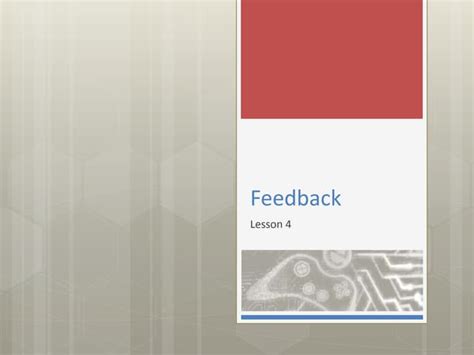 lo4 lesson 4 feedback pptx