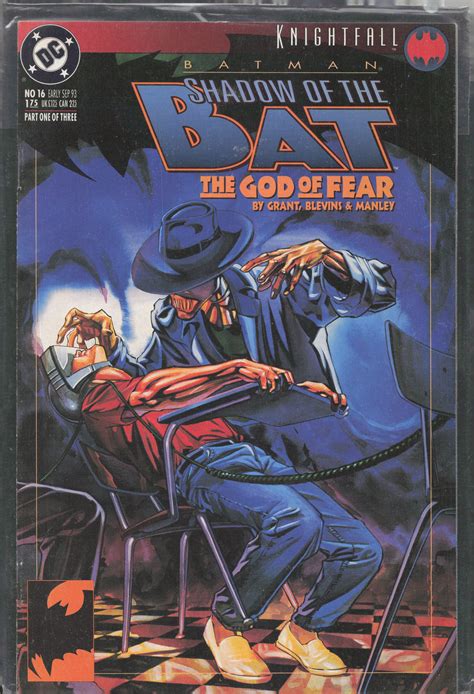 Batman Shadow Of The Bat 16 1993 Batman Comic Books Modern Age Dc Comics Batman