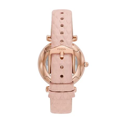 Reloj Carlie De Cuero Fossil