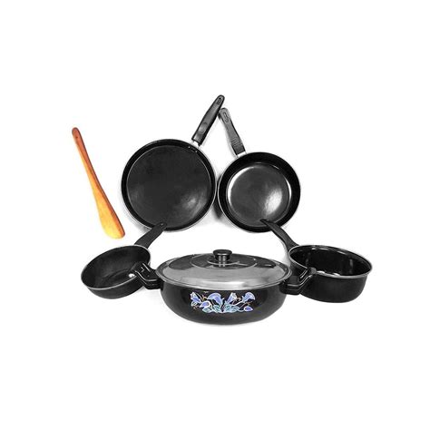 Black Induction Based Cookware Set 7 Pic At Rs 2500piece In Delhi Id