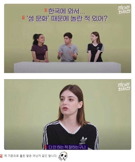 외국인이 보는 한국의 성문화 촬스의 이슈와 유머