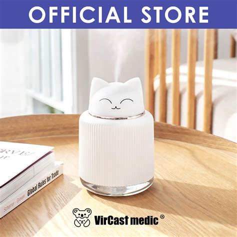 Cat Diffuser Pet Lamp Humidifier 300ml Shopee Malaysia