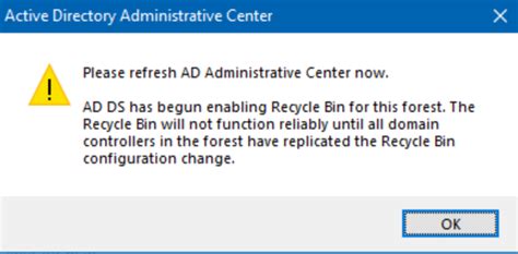 How To Enable And Use The Active Directory Recycle Bin Petri
