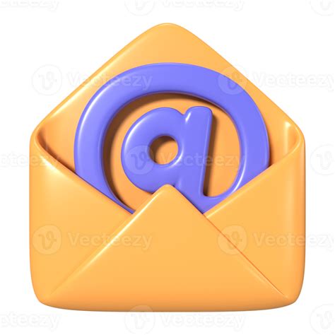 Email 3d Illustration Icon 37081548 Png