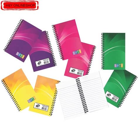 Notebook Writing Composition Spiral Yarn University Big Small