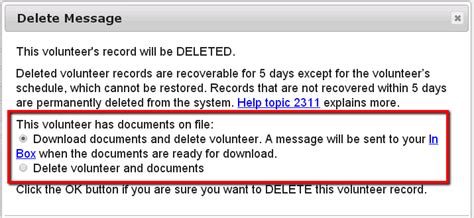 Delete Archived Records Volgistics Help