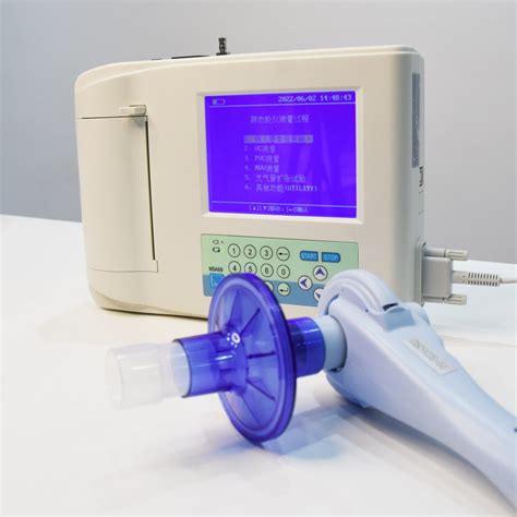 Patient Lung Function Test Spirometry Machine Equipment Incentive Digital Spirometer