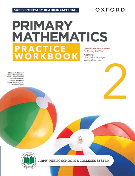 Primary Mathematics Practice Workbook 2 For Apsacs Study Pack