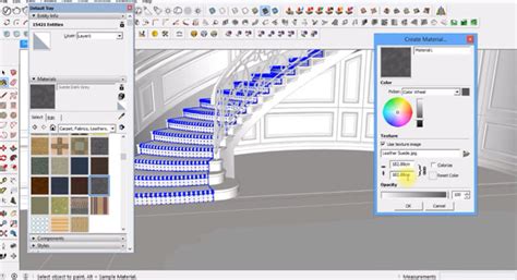 How To Design A Staircase With Sketchup Render With V Ray Sketchup World