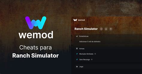 Trapaças E Treinadores Do Ranch Simulator Para Pc Wemod