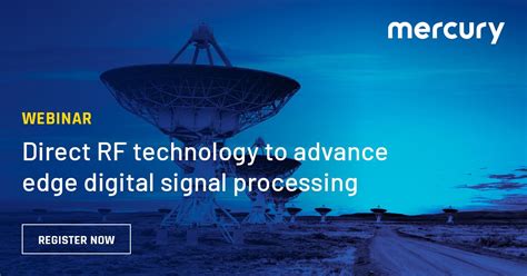 Karla Nelson On Linkedin New Webinar Direct Rf Technology To Advance Edge Digital Signal