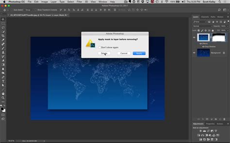 how to delete a layer mask quick photoshop tutorial