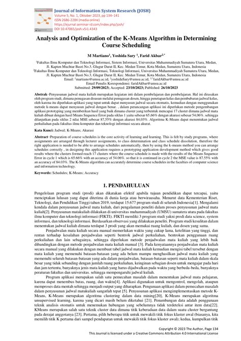 pdf analysis and optimization of the k means algorithm in determining