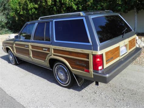 Incredibly Mint 1982 Chrysler Lebaron Town And Country Woody Wagon This