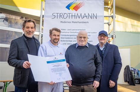75 Jahre Malerbetrieb Strothmann Ein Familienunternehmen Feiert Jubiläum