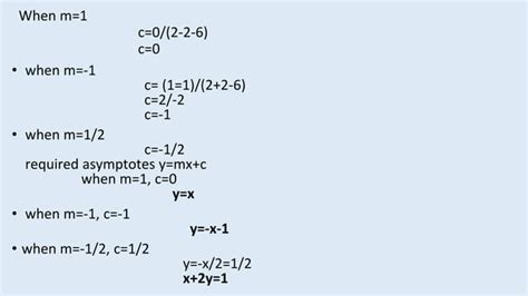 Asymptotes Working Principle Of Asymptotes Ppt