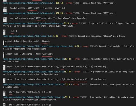 Strapi Crashes Locally After Creating Content Type · Issue 14237