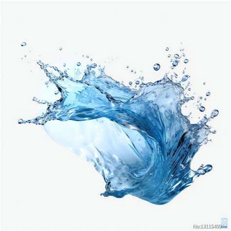 蓝色飞溅出来的水花ai图片下载红动中国