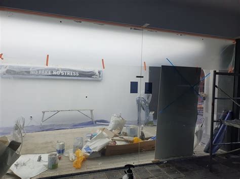 원웨이미러 필름시공 시공사례 바로가기 루마건물썬팅