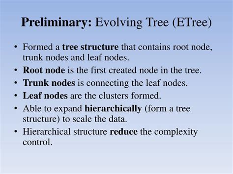 Ppt A New Evolving Tree For Text Document Clustering And