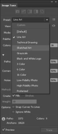 How To Use Image Trace In Adobe Illustrator CS Dummies