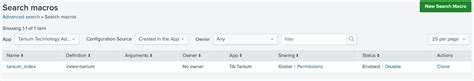 Integrating Tanium Data Into The Splunk Platform Splunk Lantern