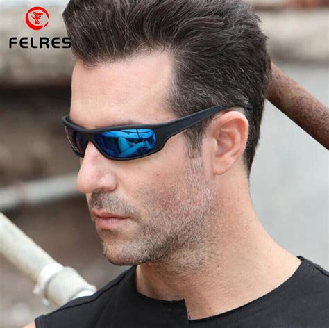 Mens Sunglasses New Sports Fashion Black Orange Uv 400 Mens Sunglasses
