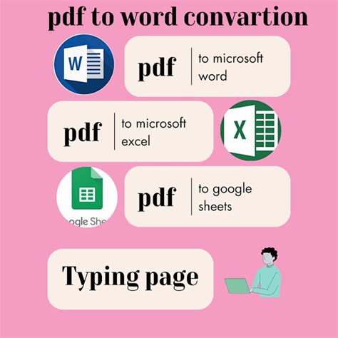 do convert pdf to word ms word ms excel typing by shanto7x fiverr