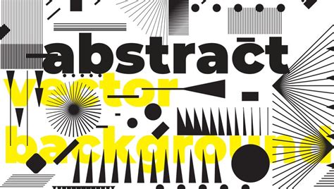 Abstract Geometric Shapes Set Transition Effect Vector Image