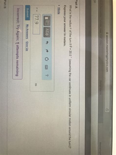 Solved H HW T Banked Frictionless Curve And Flat Curve Chegg