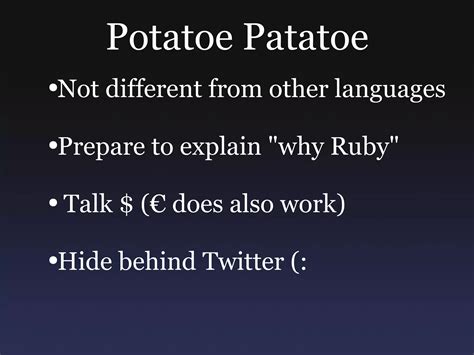 ruby software architecture ppt