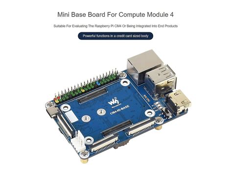Waveshare Cm4 Io Base B Usb Hdmi Adapter For Raspberry Pi Compute Module 4 Fruugo Nz