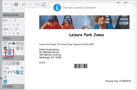 Transferring Data Into Third Party Applications With A Mouse Click