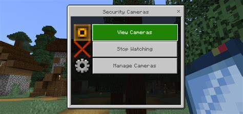 Security Cameras For Minecraft Pocket Edition 1 21