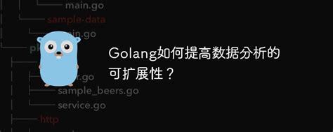 How Does Golang Improve The Scalability Of Data Analysis Golang Php Cn