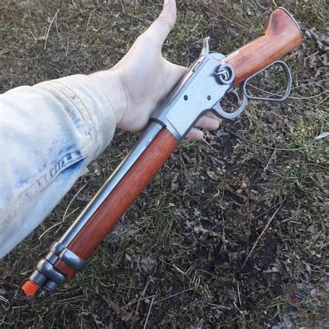 Denix Replica Non Firing The Mares Leg Lever Action Wood Stock W