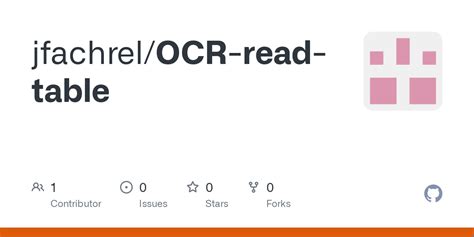 OCR Read Table OCR Read Table Ipynb At Main Jfachrel OCR Read Table GitHub