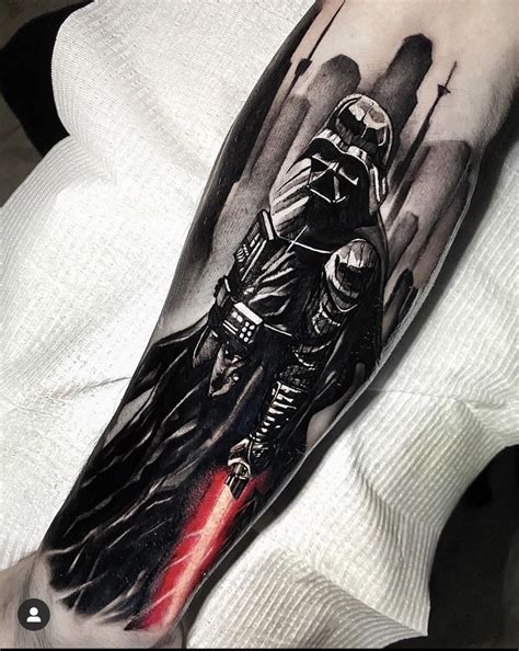 Iconic Darth Vader Tattoo Design Ideas For Fans