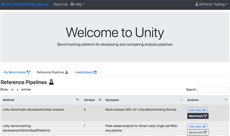 Benchmarking Analyses HumanCellAtlas Unity GitHub Wiki
