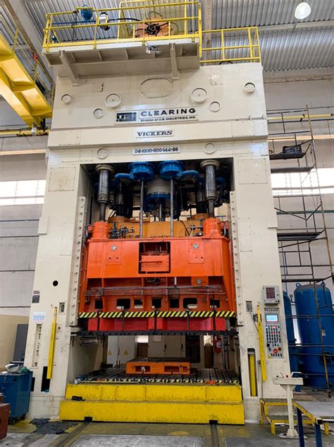 Espas Adquire Nova Prensa De 1000 Toneladas Espas Brasil