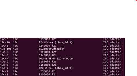 how many i2c bus are there in jetson nx jetson xavier nx nvidia