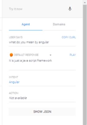 Creating My First ChatBot Using Angular(5.0) And Dialogflow (API.AI)