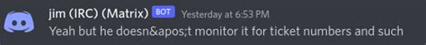 bug matrix discord html escape issues · issue 598 · matrix org