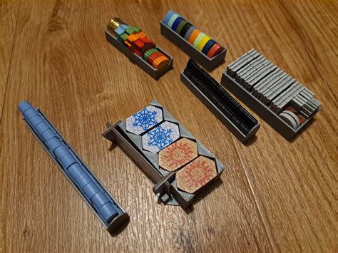 ♟ Tiny Epic Game Of Thrones Insert Expansiones Sleeved・archivo Stl