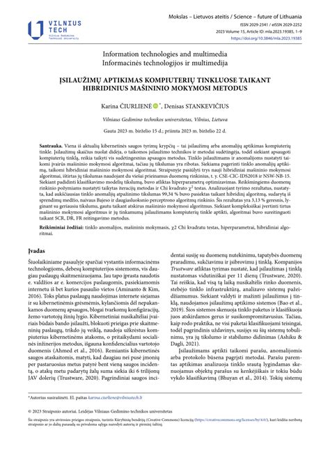 Pdf Network Intrusion Detection Using Hybrid Machine Learning Methods