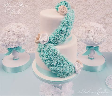 Tutorial Ruffle Cake