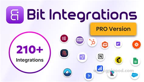 Bit Integrations Pro Wordpress Integration Plugin Gpl Good