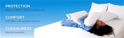 Allerease Waterproof Pillow Protector Allergy Pillow