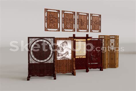 11728 Free Sketchup Partition Model Download